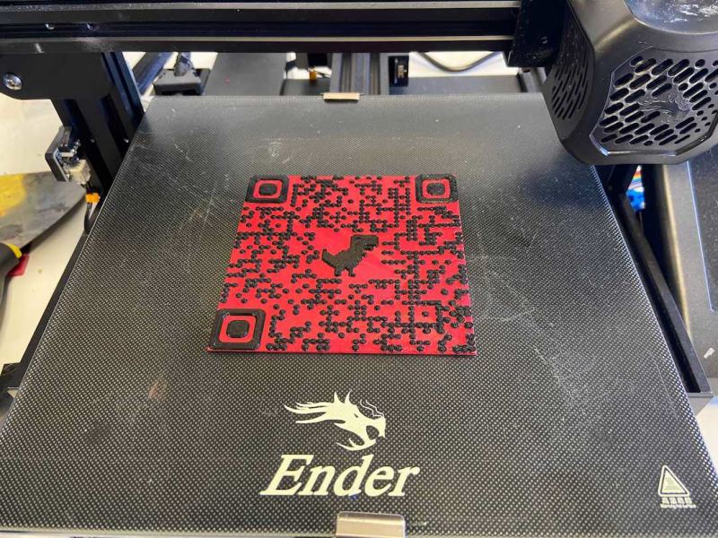 BuildBee | Easily 3D print QR codes with Google Chrome